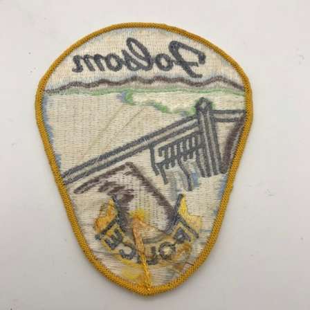 International Badges & Insignia - USA `Folsom Police` Shoulder Patch ...