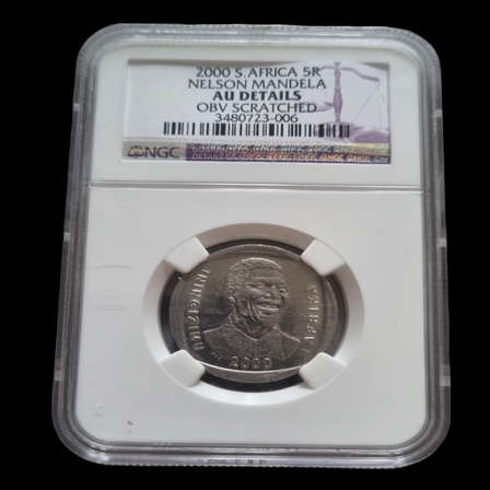 2000 R5 - South Africa: 2000 R5 Mandela, NGC AU Details for sale in Cape Town (ID:593699769)