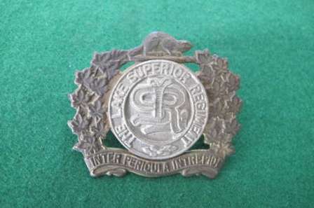 International Badges & Insignia - CANADA - LAKE SUPERIOR REGIMENT CAP ...