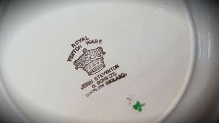 English Porcelain - Vintage Royal Venton Ware Plate 150mm by John ...