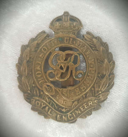 Other Badges & Insignia - WW2 British Royal Engineers Cap Badge -GRV ...