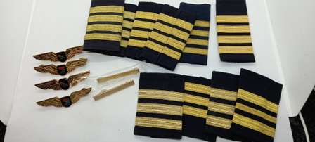 Other Badges & Insignia - Collection of SAA Pilot Wings,Epaulets and ...