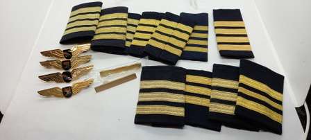 Other Badges & Insignia - Collection of SAA Pilot Wings,Epaulets and ...