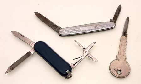 Knives & Daggers - Vintage Richards Lamp Post Brand Key Knife Made in ...