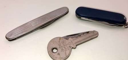 Knives & Daggers - Vintage Richards Lamp Post Brand Key Knife Made in ...