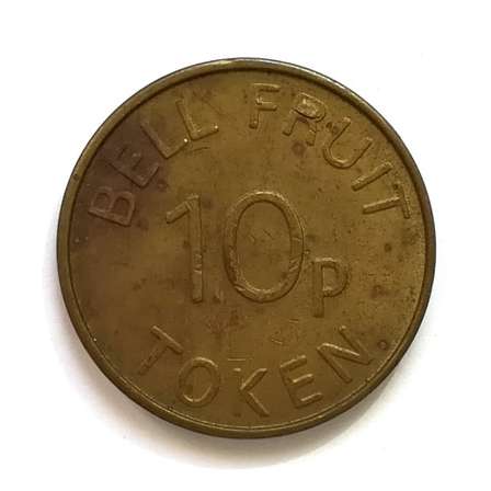 Tokens - BELL FRUIT TOKEN 10P 28MM was listed for R30.00 on 15 Jul at ...