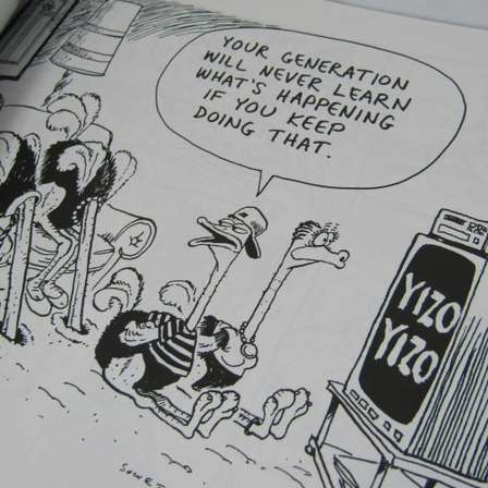 Autographed - Zapiro - The ANC went in 4X4 - Cartoons from Sowetan ...