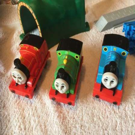 Trains, Boats & Buses - Thomas & Friends - Tomy Pull Back `n` Go Train ...