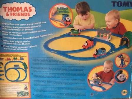 Trains, Boats & Buses - Thomas & Friends - Tomy Pull Back `n` Go Train ...