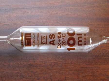 Other Scientific Instruments - HIRSCHMANN EM Techcolor W Germany 100ML ...