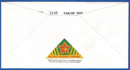 Republic of South Africa - RSA-S A Army-FDC-Cover-No21-Signed-S A Irish ...