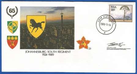 Republic of South Africa - RSA-S A Army-FDC-Cover-No23-Signed ...