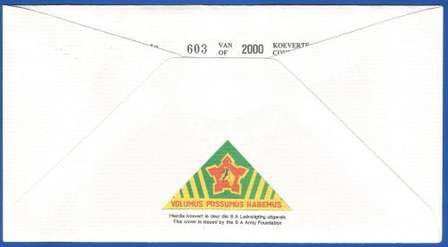 Republic of South Africa - RSA-S A Army-FDC-Cover-No34-Signed-SA Army ...