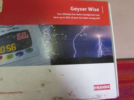 Other Gadgets - Franke Geyser Wise Max Energy was sold for R695.00 on 6 ...