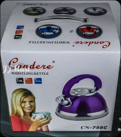 Kettles - Condere 3.0L Whistling Kettle(Gas stove friendly)Assorted ...