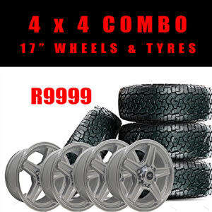 Mags & Wheels - Bakkie 4x4 Alloy wheels and All terrain tyres combo was ...