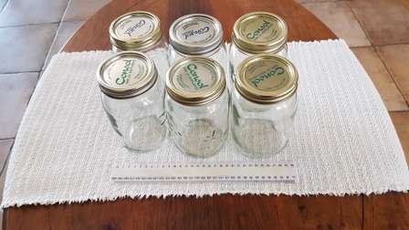Canisters & Jars - Consol Preserve Jars. Consists of 6x Standard 1 ...