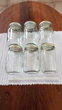 Canisters & Jars - Consol Preserve Jars. Consists of 6x Standard 1 ...