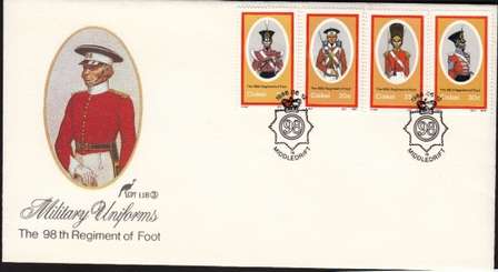 Ciskei - CISKEI 1986: OFFICIAL FDC 1.18 MILITARY UNIFORMS, THE 98th ...