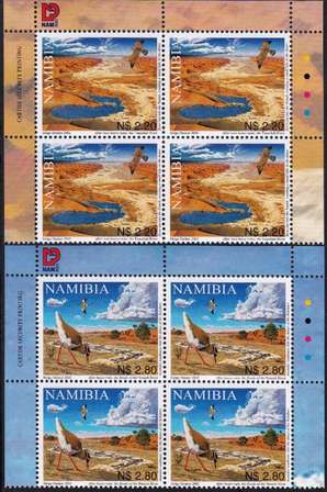 Namibia - NAMIBIA 2002: EPHEMERAL RIVERS OF NAMIBIA FULL SET OF CONTROL ...