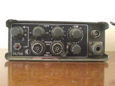 Kit - SADF BORDER WAR PERIOD SO/53 MANPACK VHM/FM RADIO FOR SHORT RANGE ...
