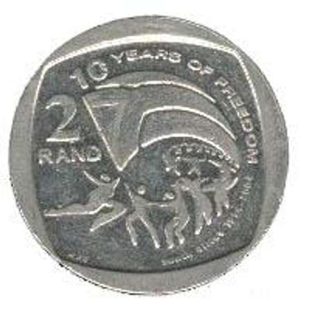 Two Rand - 2004 RSA R2 COIN was sold for R1.00 on 1 Jun at 12:04 by Liza 2013 in Pretoria ...
