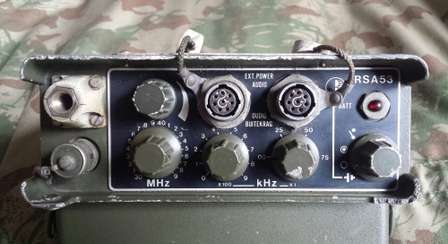 Other Clothing & Equipment - SADF Border Era A53 Patrol Radio was sold ...