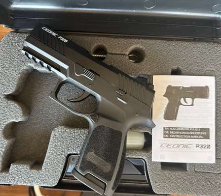 Personal Security - Ceonic P320 (Sig Sauer P320 replica) 9mm Blank ...