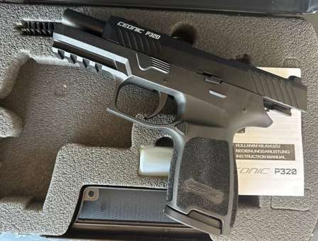 Personal Security - Ceonic P320 (Sig Sauer P320 replica) 9mm Blank ...