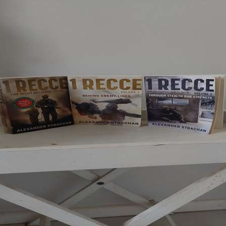 Books - Trilogy of 1 Recce Books authored by Alexander Strachan was ...