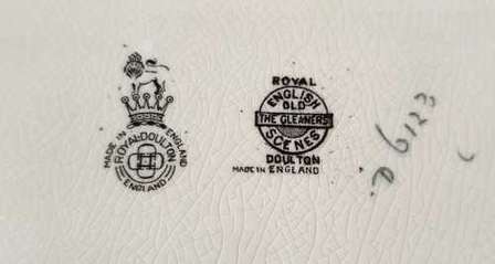 English Porcelain - Beautiful Royal Doulton English Old Scenes `The ...