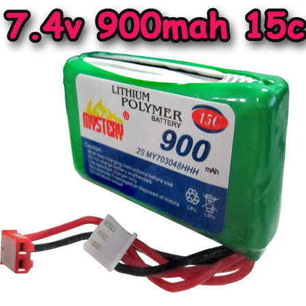 Helicopters - 7.4v 900mah 15c Mystery LiPo Battery for Esky LAMA V4 V3 ...