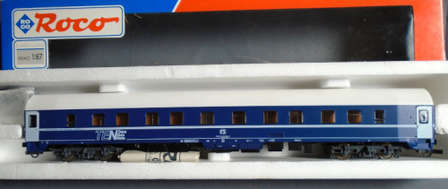 Rolling Stock - ROCO HO SCALE - FS TRANS EURO NOLTE SLEEPER COACH ...