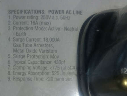 Other Home Security - DigiTech Lcd/Plasma Power Conditioner with Surge ...