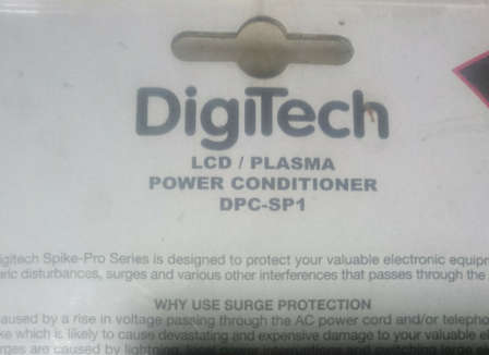Other Home Security - DigiTech Lcd/Plasma Power Conditioner with Surge ...