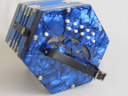 Accordions & Concertinas - Original Crescento two row Concertina in ...