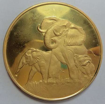 Gold & Bullion Coins - Sterling Silver Medal: Wildlife Society 50th ...