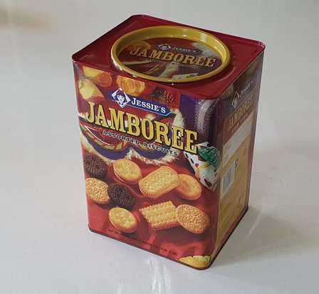 Tin - Jessie`s JAMBOREE biscuits tin as per photos for sale in ...