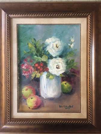 Paintings - *** RITA RUTHERFORD - UNFRAMED IMPASTO OIL (stretched can ...