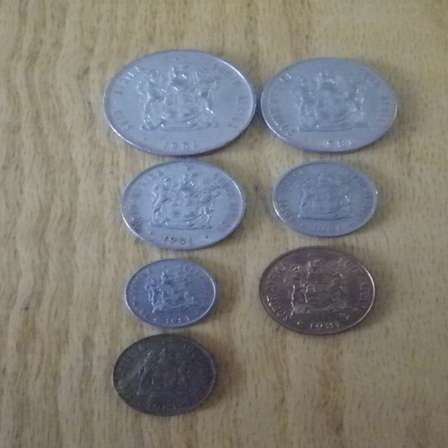Other Republic of South Africa Coins - (1981 Coat of Arms, bronze and ...