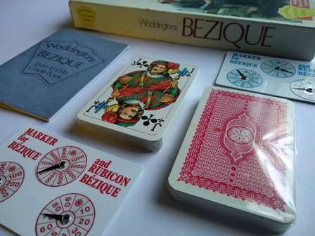 Poker & Card Games - Vintage Bezique Card Game by Waddingtons ...