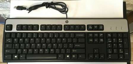 Keyboards - HP KEYBOARD - USB - PLUG AND PLAY - TILT LEGS was sold for ...