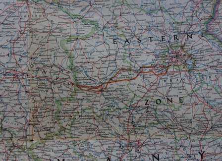 Maps - Vintage National Geographic Map of Germany 1959 was listed for ...