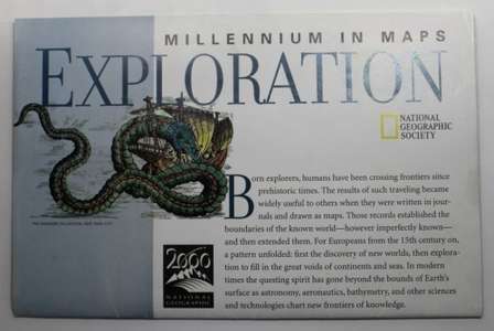 Maps - National Geographic Folded Map of Exploration, The Explorers Feb ...
