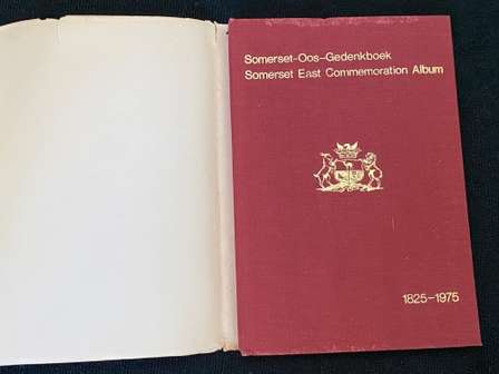 Africana - SOMERSET-OOS GEDENKBOEK / SOMERSET EAST COMMEMORATION 1825 ...