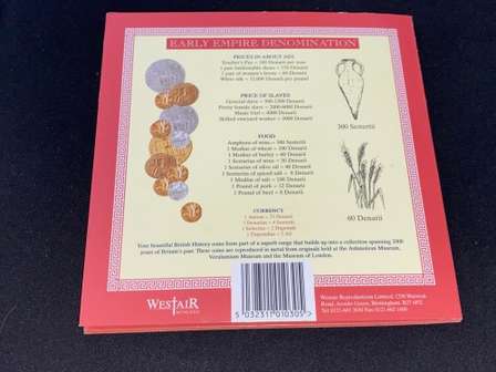 Ancient & Shipwreck - WESTAIR REPRODUCTION ROMAN COINS - SET 5 ROMAN ...