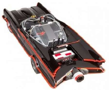 Models - Batman TV Series 1966 - George Barris Batmobile, Shiny Black ...
