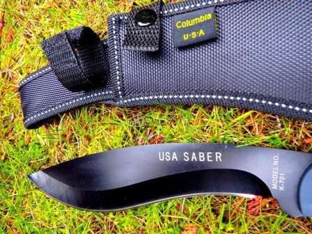 Hunting Knives - COLUMBIA USA SABER K-701 MODEL - AWESOME BLADE! was ...