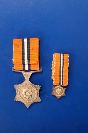 SADF & SANDF - SOUTH AFRICAN POLICE - STAR FOR MERIT - FULL SIZE ...