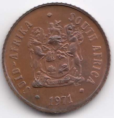 One Cent - 1971 1c COIN SUN9543 was sold for R5.00 on 26 Jun at 10:01 ...